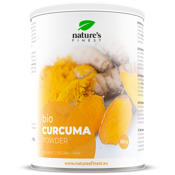 Curcuma biologica in polvere superfood - Nature's finest