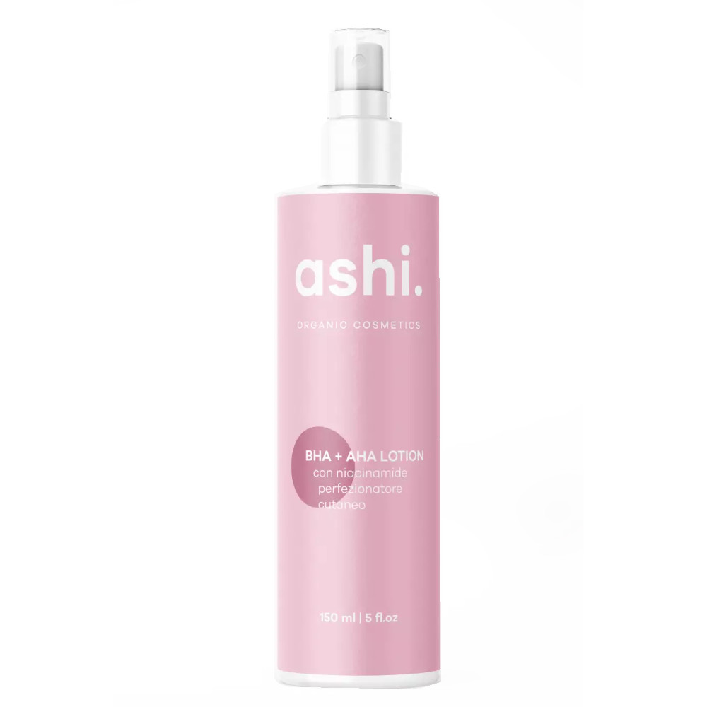 Lozione perfezionatrice cutanea BHA e AHA - ashi. Organic cosmetics