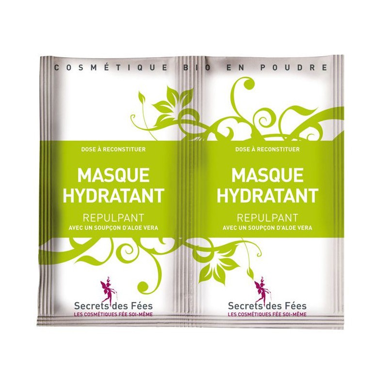Organic "moisturizing & plumping" face mask - Secrets des Fées