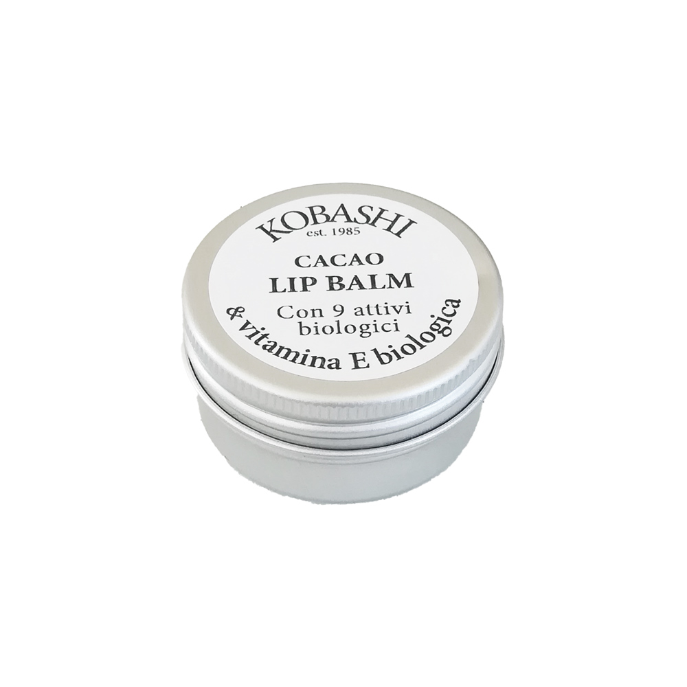 Cacao Lip Balm 100% naturale - Kobashi