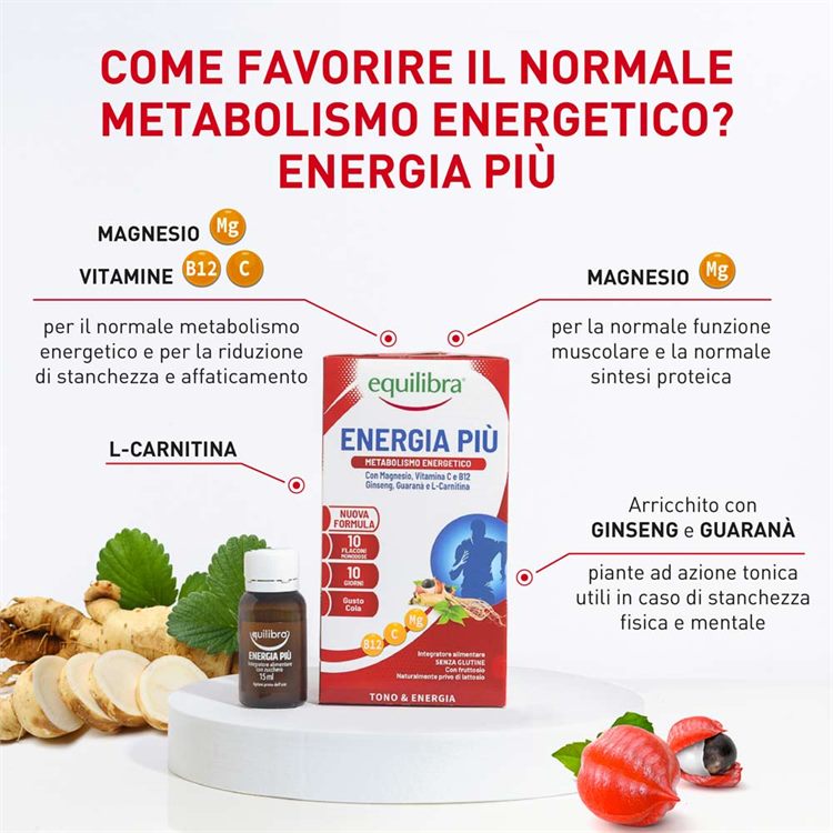 Energia più metabolismo energetico integratore - Equilibra